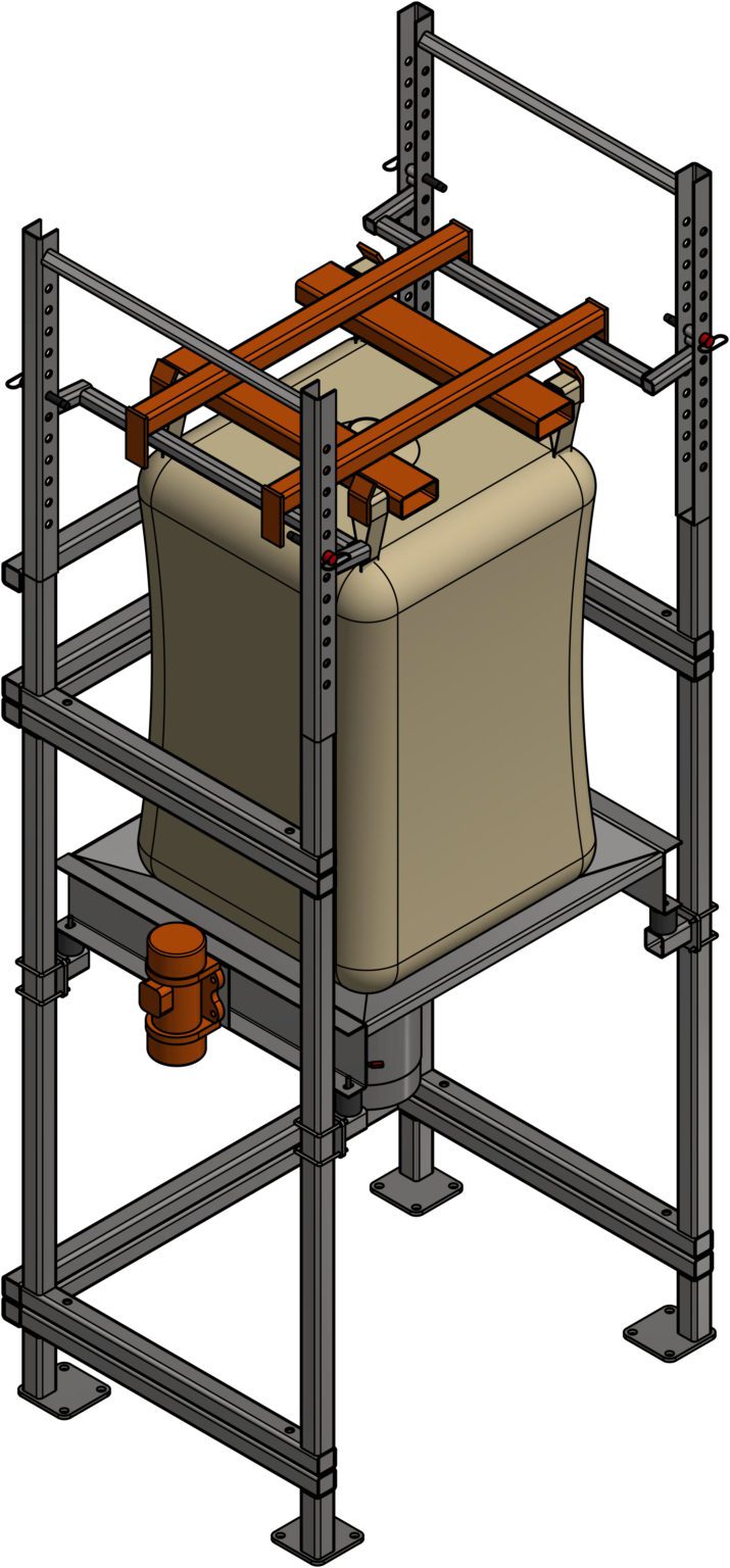 Heavy Duty Bulk Bag Unloaders & Dischargers - FormPak Inc.